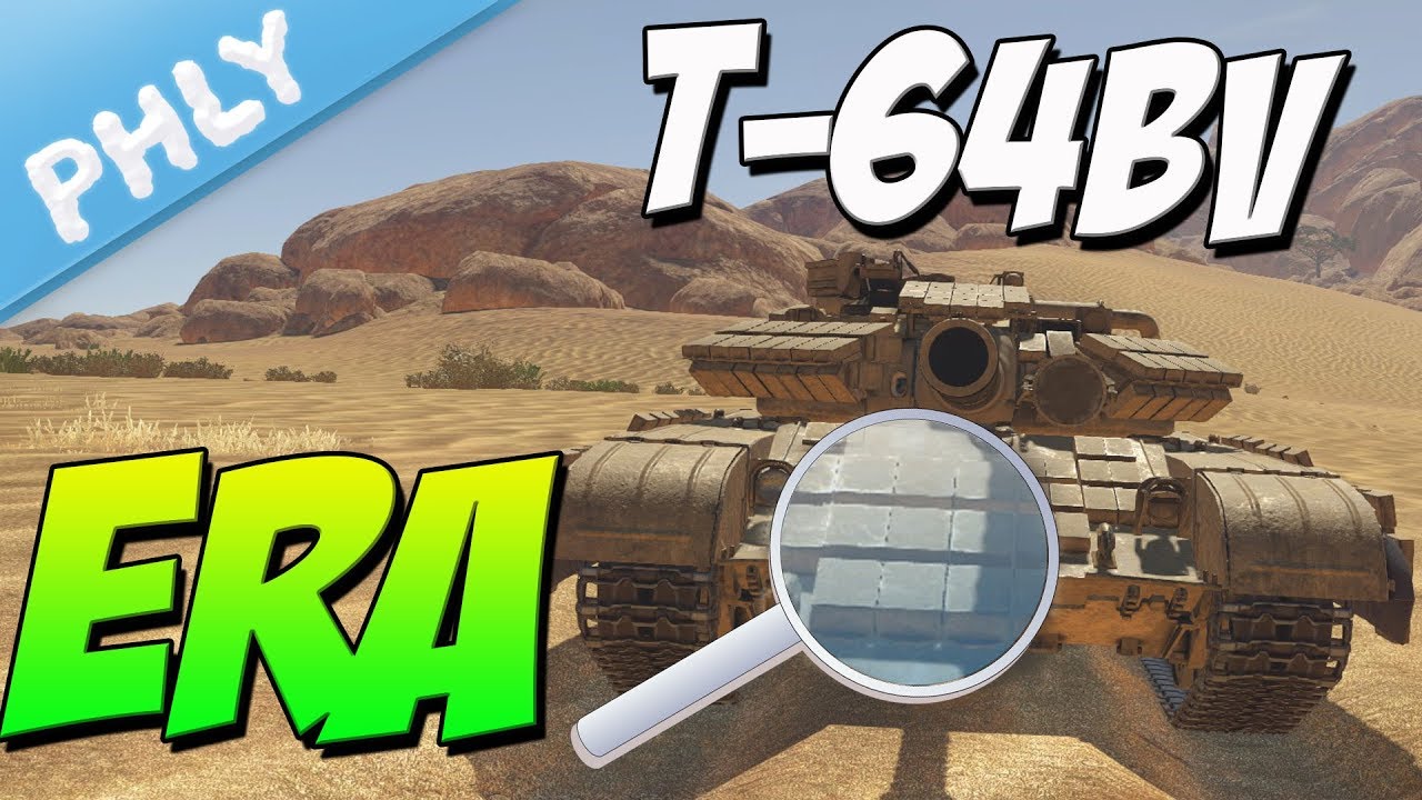 EXPLOSIVE REACTIVE ARMOUR - T-64BV MBT (War Thunder Tanks Gameplay ...