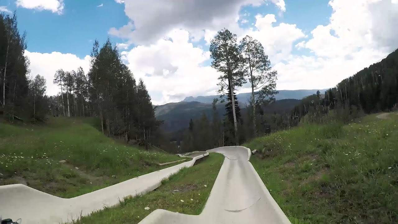 Purgatory Resort - Alpine Slide 2017 - YouTube