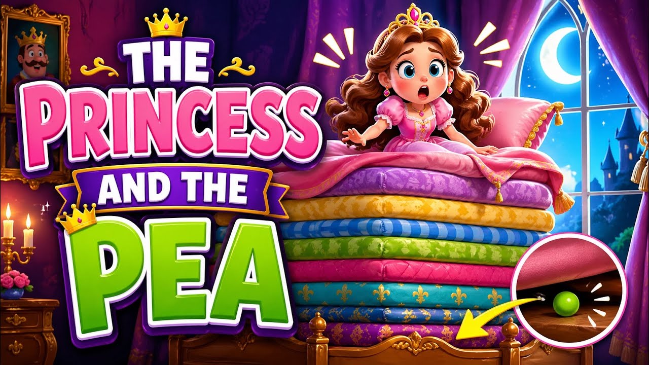 The Princess and the Pea 👑 | Bedtime Story and Fairy Tale for Kids ...