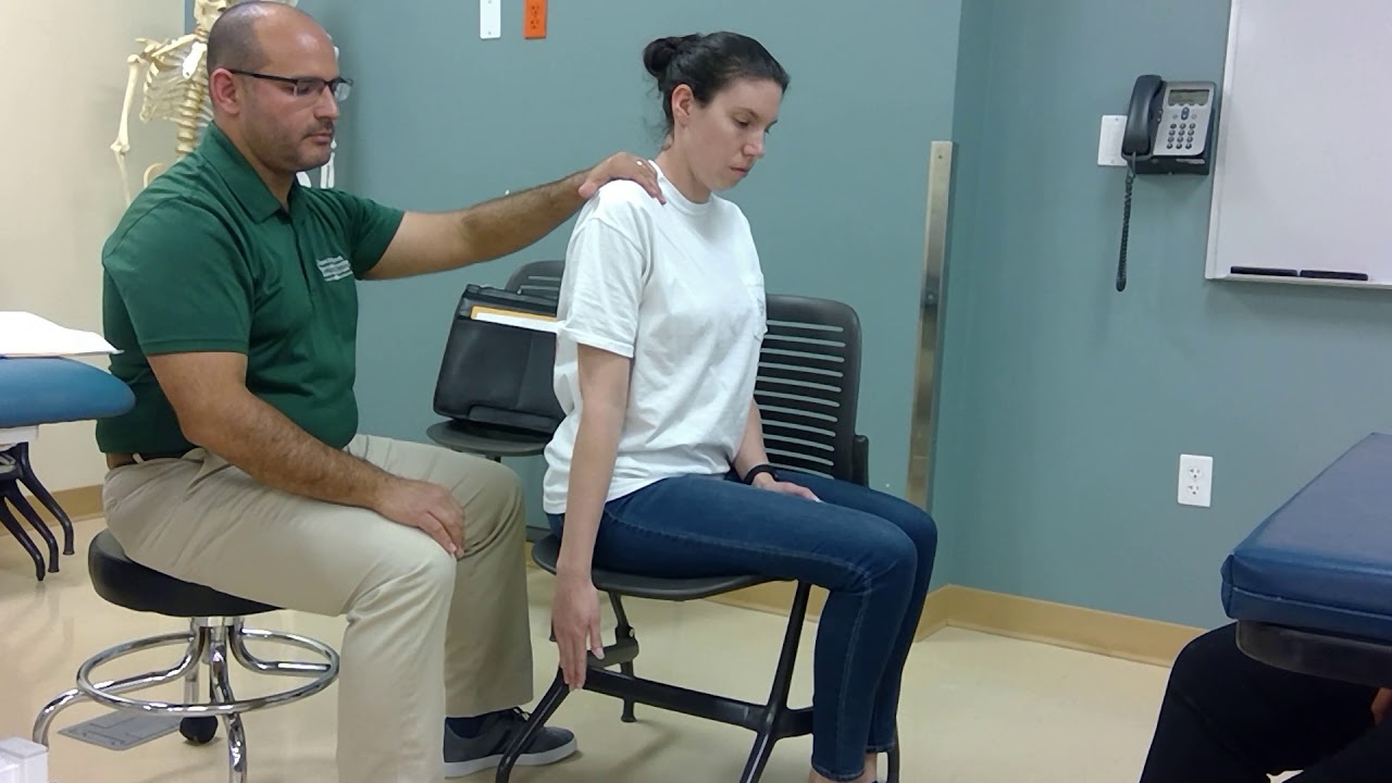 Shoulder extension mmt - YouTube