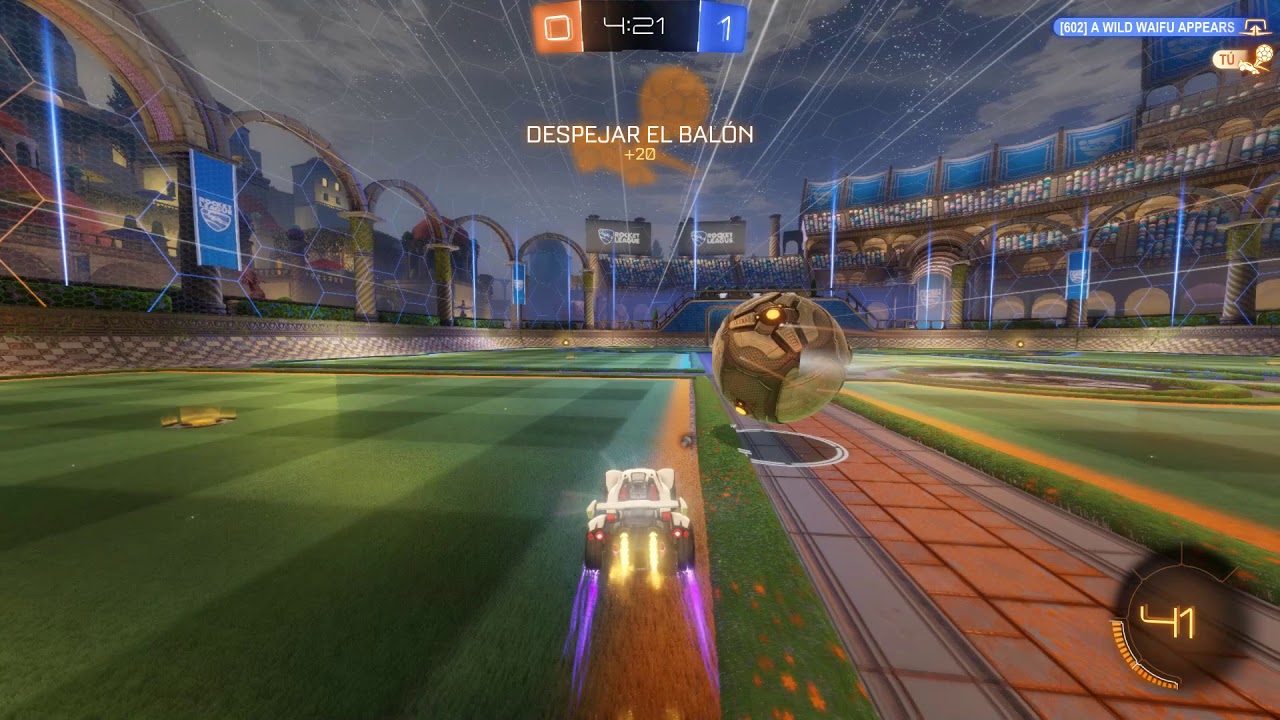 Rocket League: Chetandome con la Alpha Console (White Octane) - YouTube