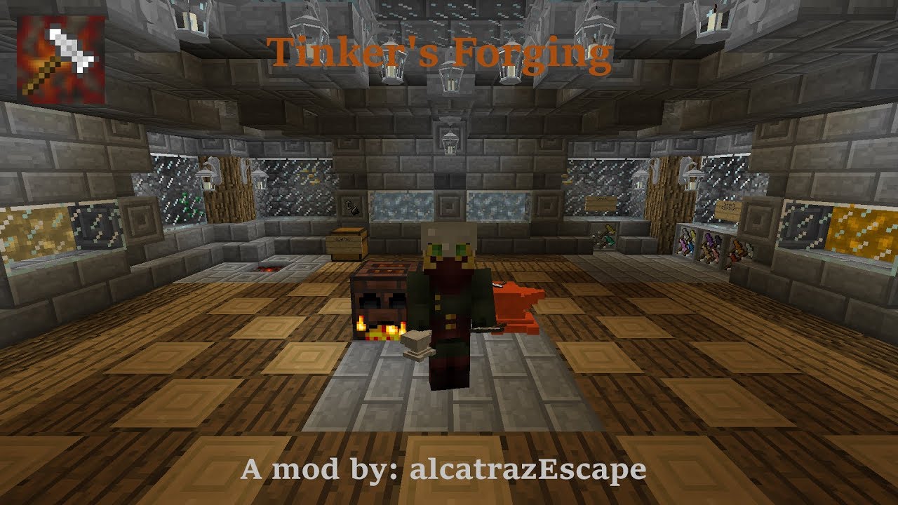 Tinker's Forging Mod Showcase - YouTube