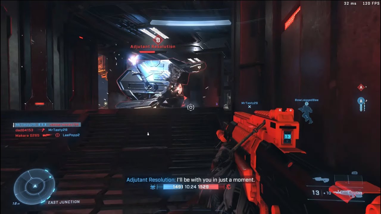 [4K] Halo Infinite BTB Sentry Defense on Scarr - YouTube