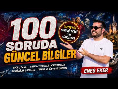 100 Soruda GÜNCEL BİLGİLER (2026) | Sınavda Çıkması Muhtemel Sorular #kpssgüncelbilgiler
