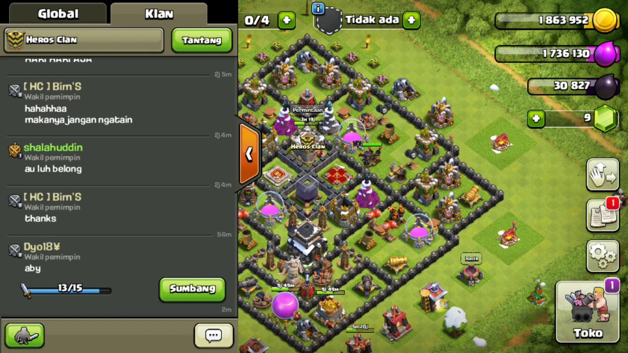 MISTERI CLASH OF CLANS!!!ANGKA 666-Heros_clan - YouTube