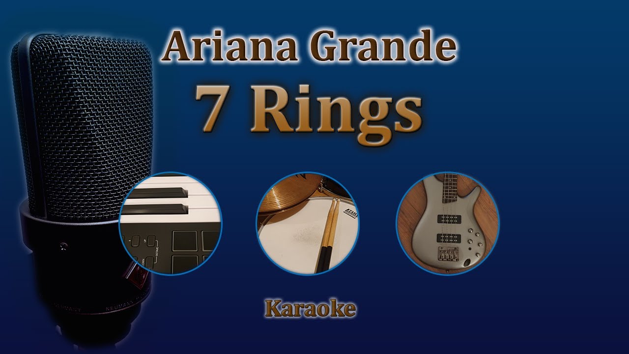 7 Rings - Ariana Grande (Karaoke) - YouTube