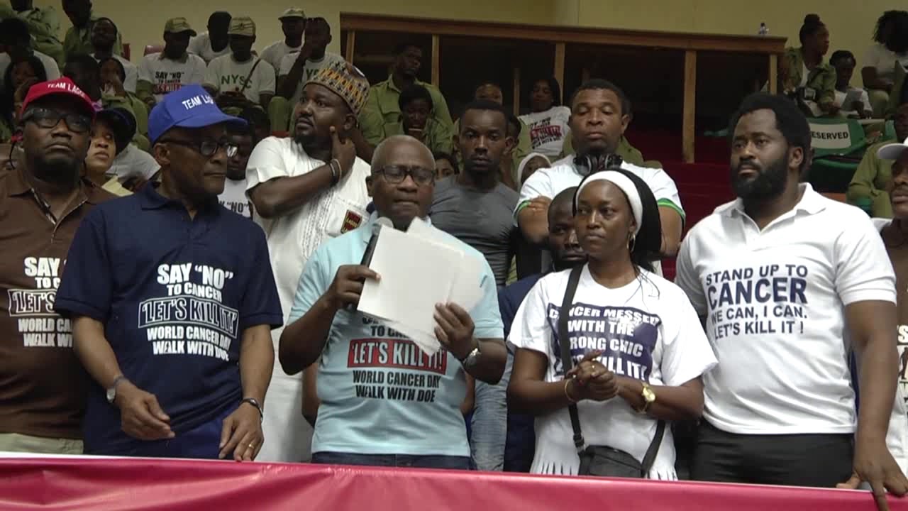 Lagos State Support |Desmond Elliot|Atinuke Lawal| On Cancer Awareness ...