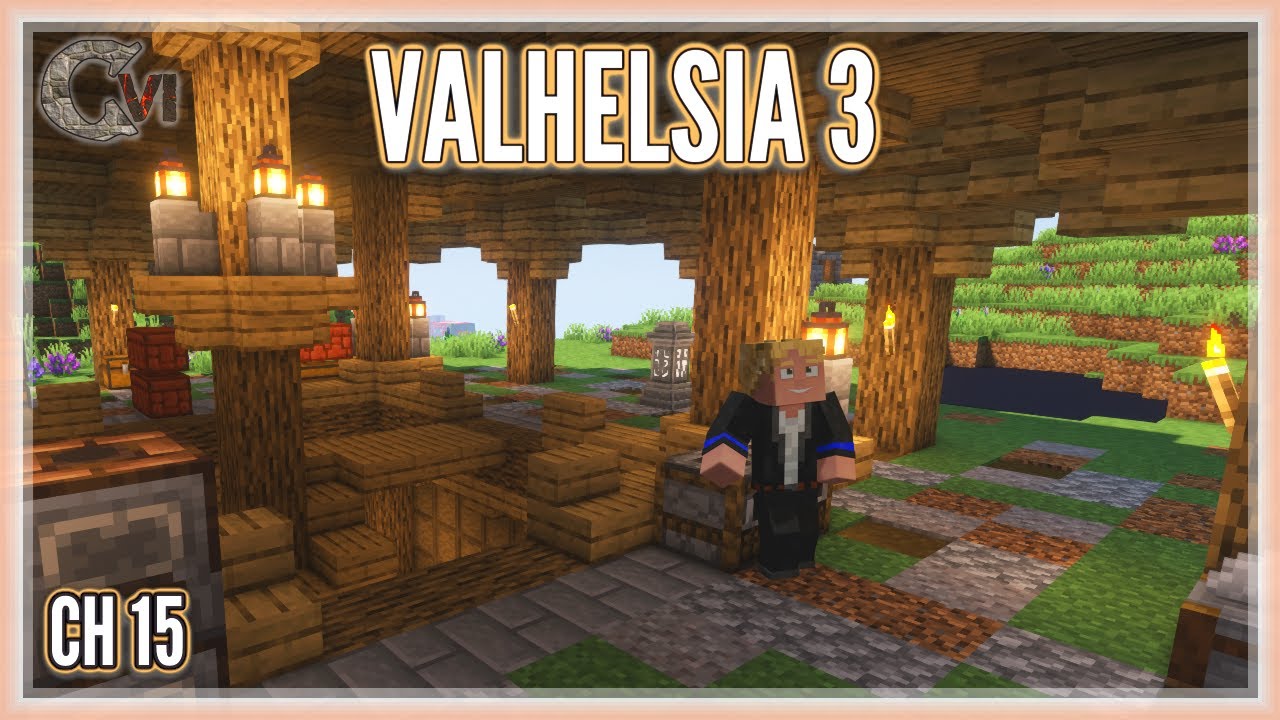 CREATING with Gears!| Minecraft Valhelsia 3: Chapter 15 - YouTube