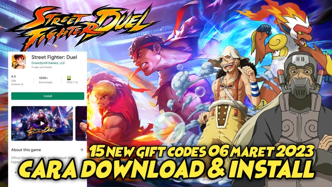 Cara Download Street Fighter Duel & New 15 Codes Ninja Legend AFK ...