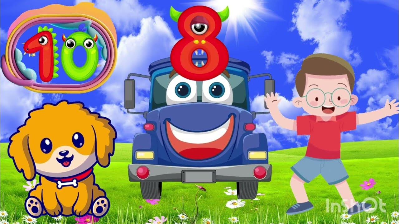 learn to count 1 to 10 | numbers learning for preschool | counting activities for kindergarten 1 ...