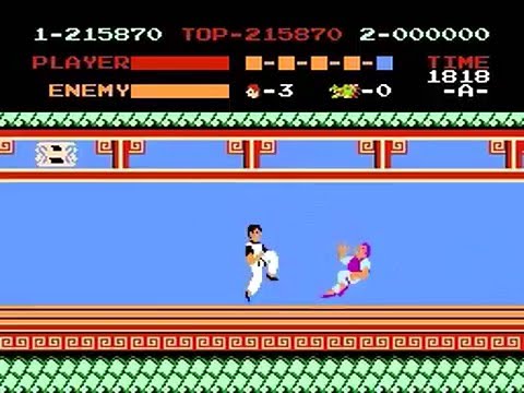 Kung Fu (NES) - 2 Million Points