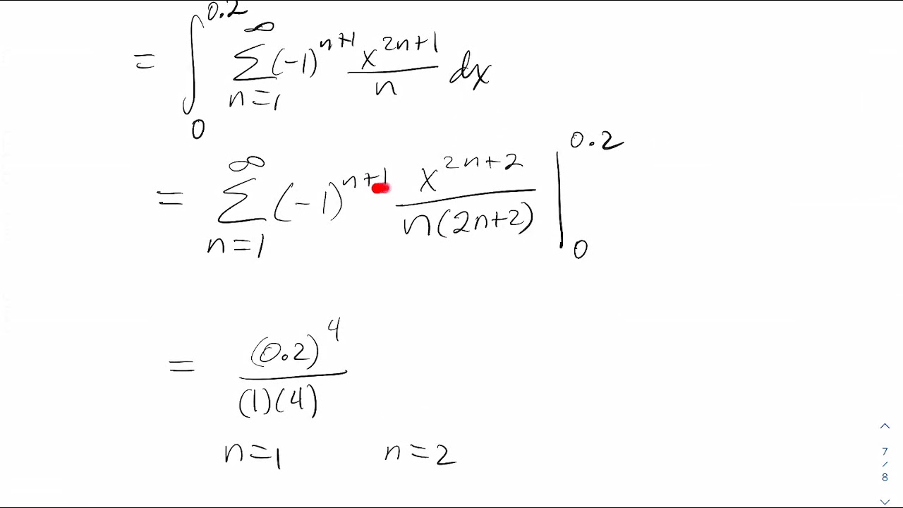Representations of Functions as Power Series - Calculus 2 (11.9e) - YouTube