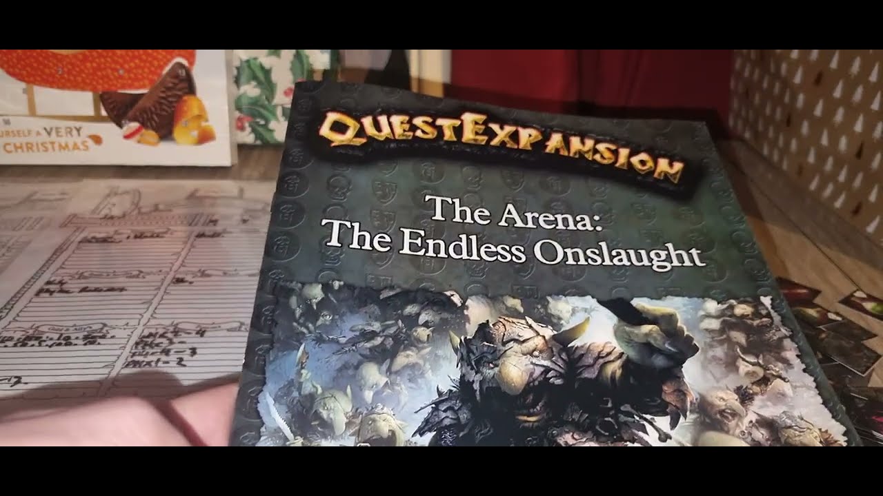 QuestExpansion | Book 02 | The Arena The Endless Onslaught | Physical ...