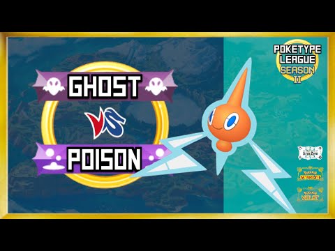 GHOST TYPES vs POISON TPYES | Round 06: PokeType League 02 - YouTube