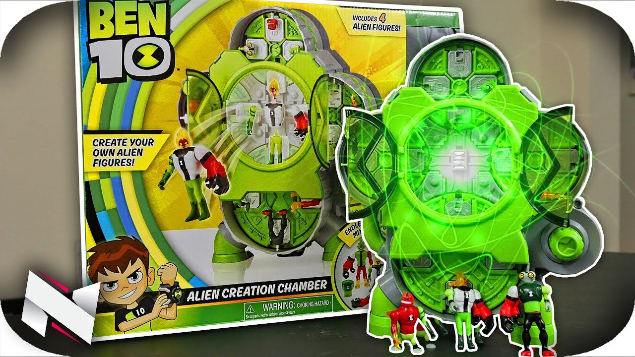 Ben 10 ALIEN CREATION CHAMBER Unboxing + Test! || Ben 10 2018 - YouTube