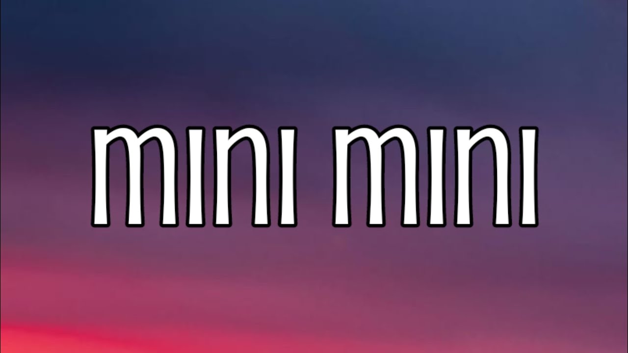 punto40 - mini mini (letra/lyrics). - YouTube