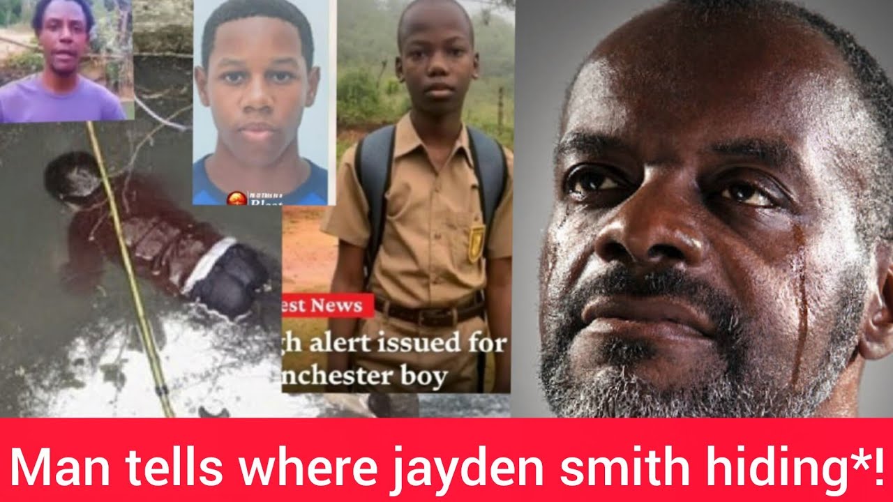 Man finally tells Jamaica where jayden smith Manchester boy hiding*w ...