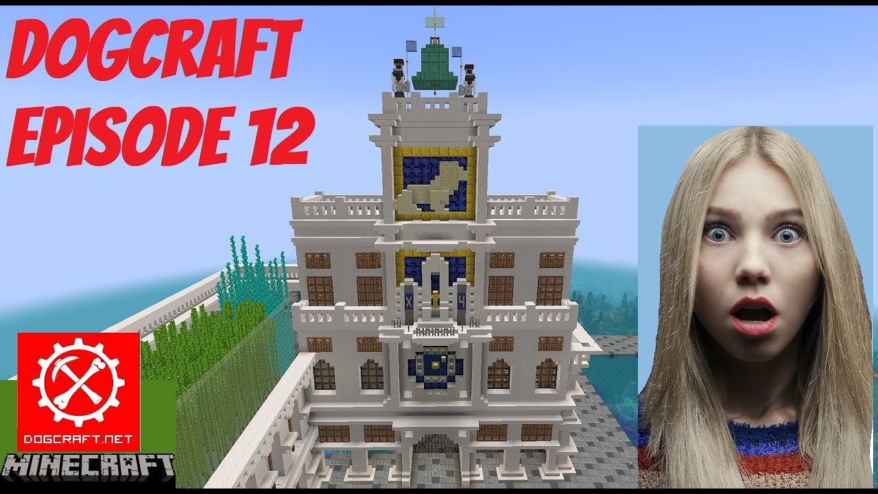 I Built St. Marks Clocktower in Minecraft! - Dogcraft Episode 12- Base ...