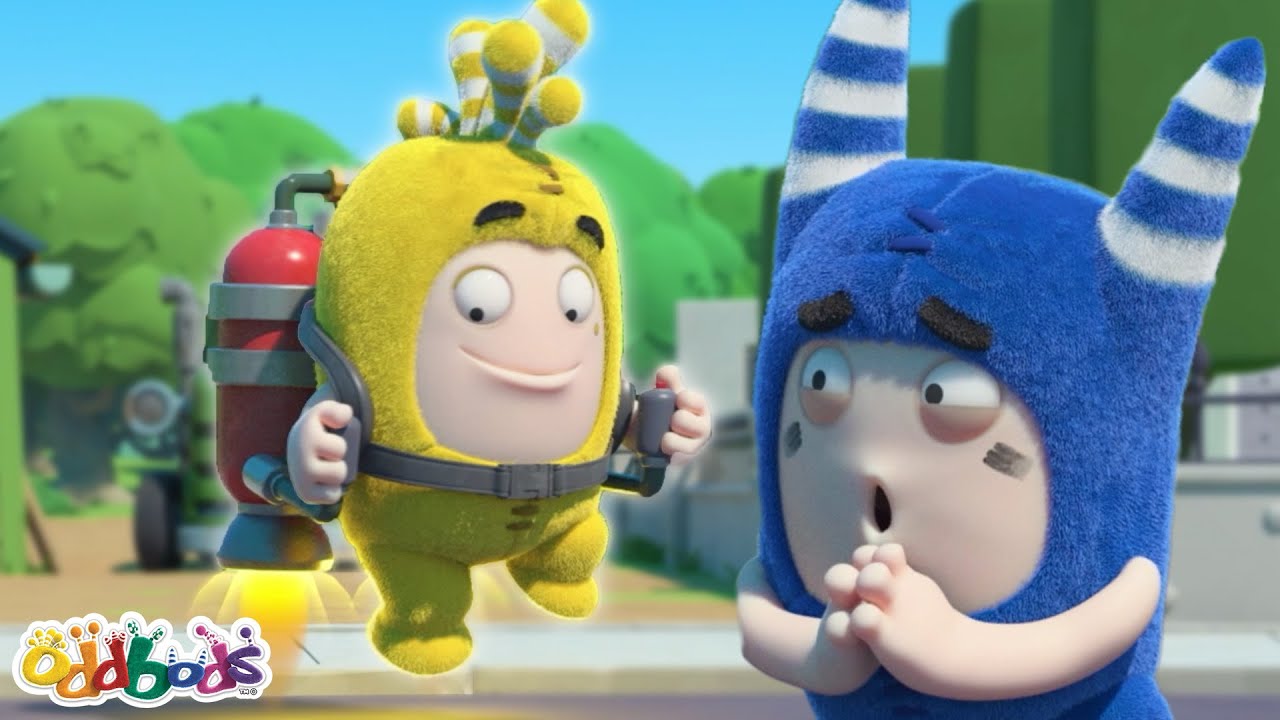 Jetpack Adventure | Oddbods Magic Stories and Adventures for Kids ...
