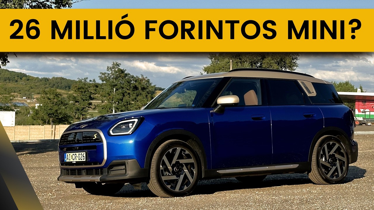 Mini Countryman SE ALL4 - 26 millió forintos MINI? - YouTube