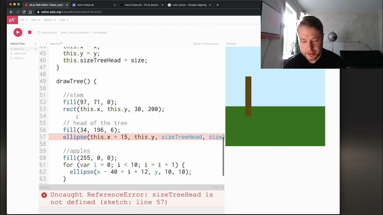 P5js Class Youtube