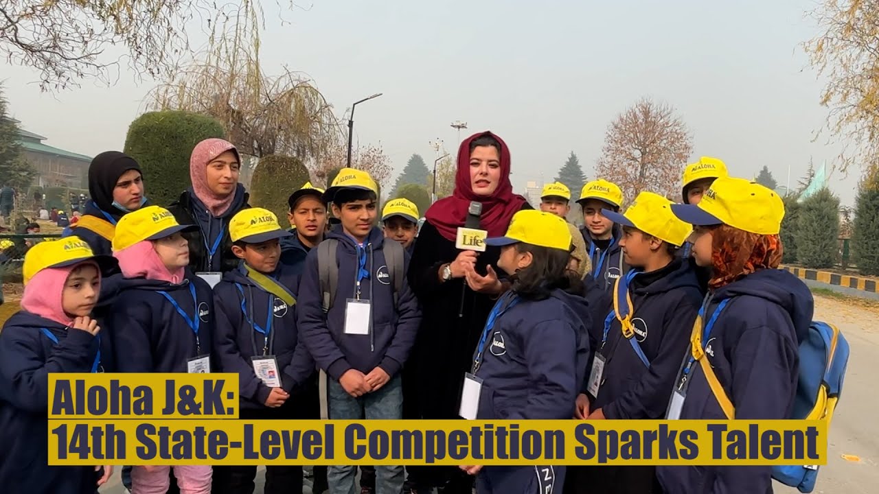 Aloha J&K: 14th State Level Competition Sparks Talent - YouTube