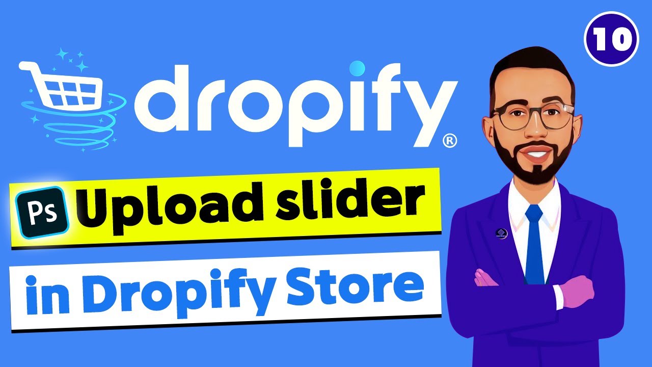 How to add & manage slider in your Dropify store - YouTube