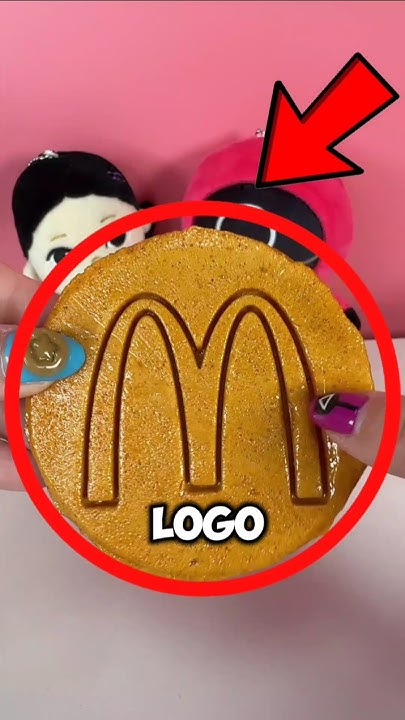 McDonald's Dalgona Challenge 😱 #dalgona #squidgame #shorts - YouTube