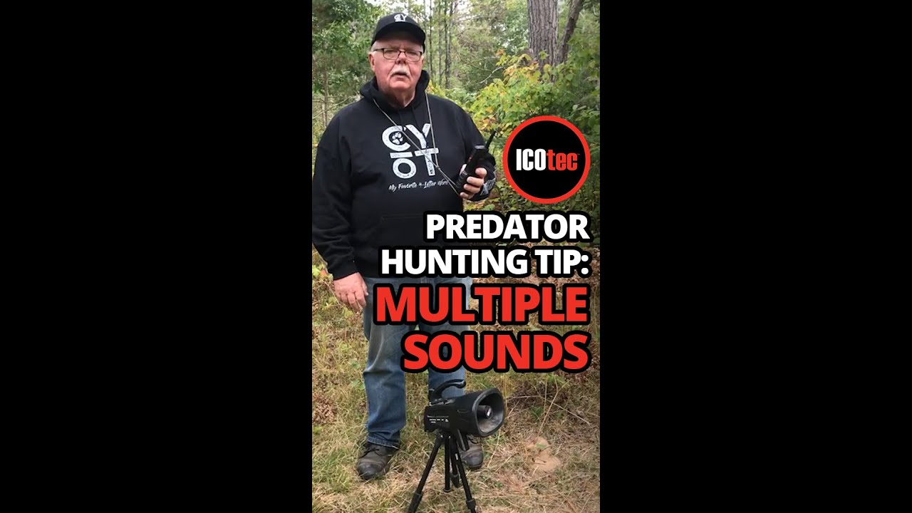 Predator Hunting Tip | Multiple Sounds | ICOtec Prostaff Team Michigan ...