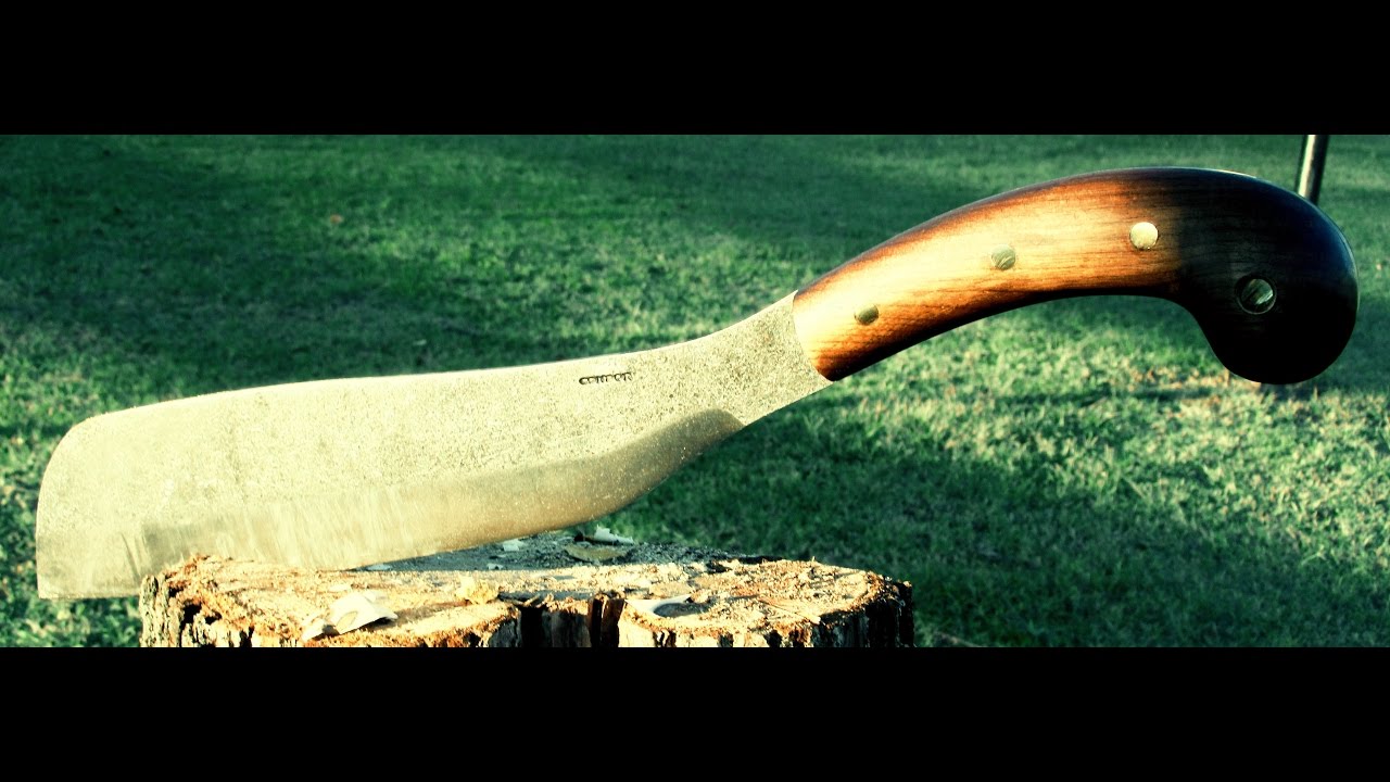 UNBOXING & FIRST USE OF CONDOR VILLAGE PARANG KNIFE MACHETE - YouTube