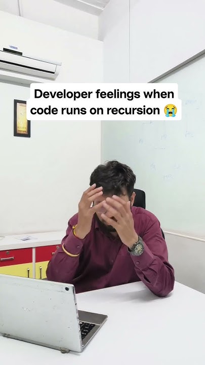 When developers see that his code has gone into recursion. - YouTube