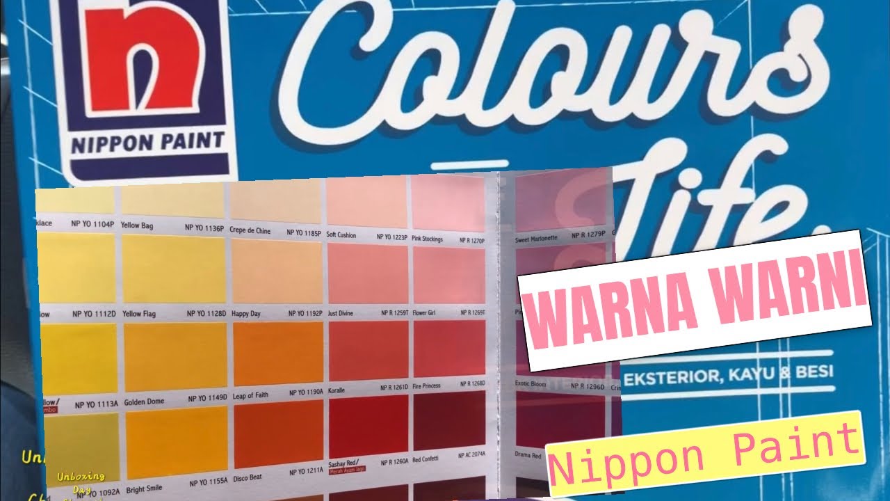 Review Warna-Warni Cat Nippon Paint - Colours of Life for Interior ...