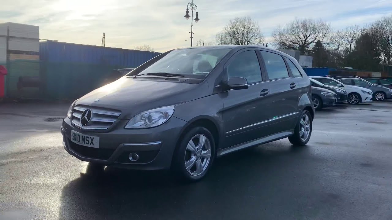 Mercedes B160 manual 2010 - YouTube