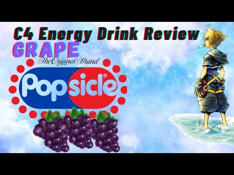 C4 Popsicle Grape Energy Drink Review 🍇🗝🍇 - YouTube