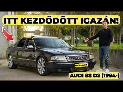 AZ AUDI ITT KEZDŐDÖTT IGAZÁN! - AUDI S8 D2 FACELIFT MANUÁL 6 - Használtteszt, bemutató