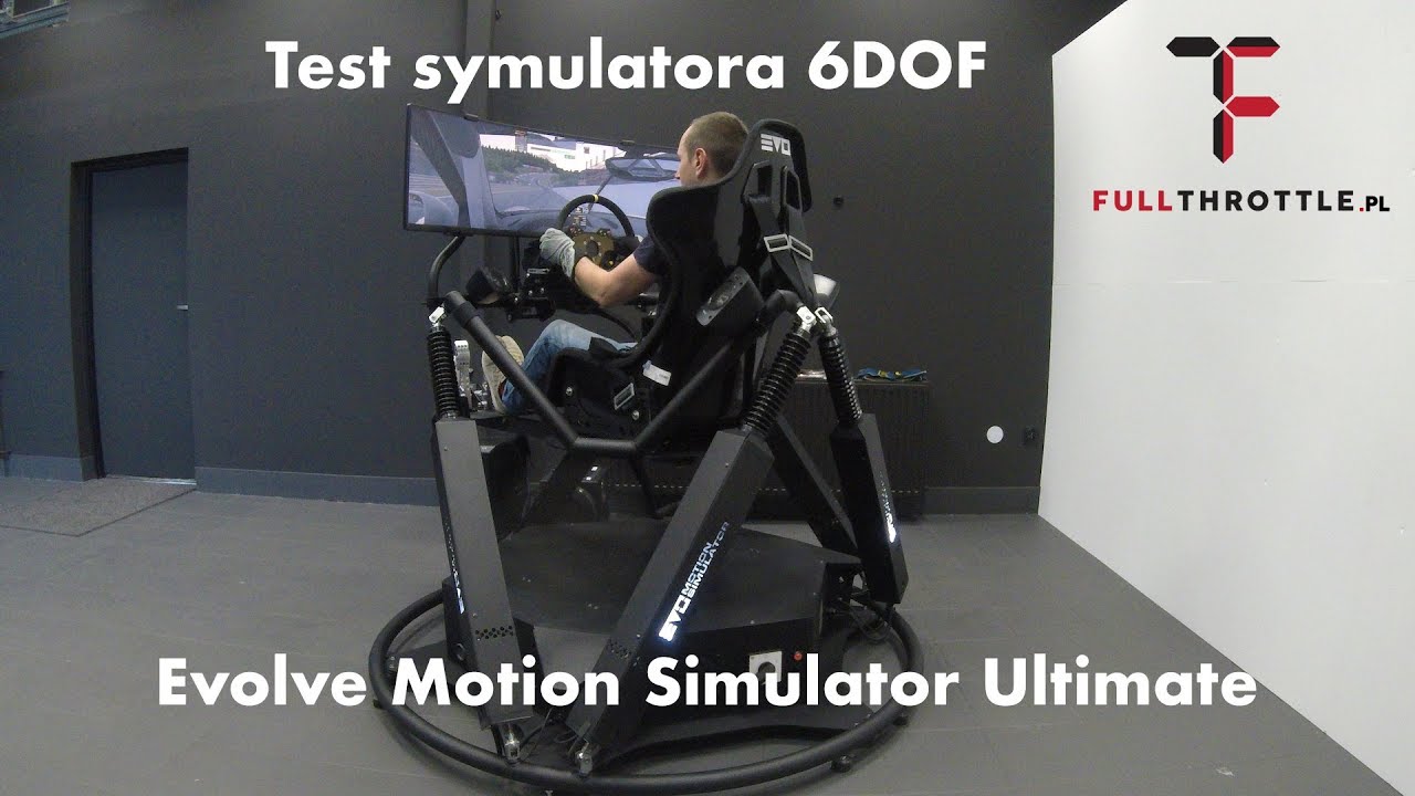 Test 6dof Ultimate Motion Symulator - YouTube