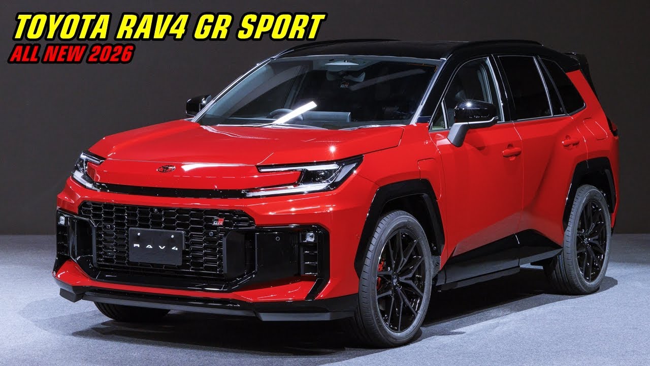 All New 2026 Toyota RAV4 GR SPORT officially revealed! Full Specs and ...