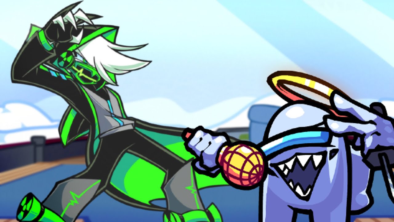 FNF Mashup: Keep Out The Oversight | Radi Vs White Impostor | Keep Out ...