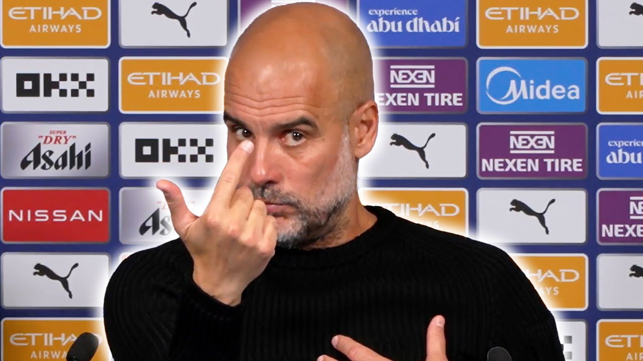 'Next time I will tell my players referee HAS TO COME TO US!' 😤 Pep ...