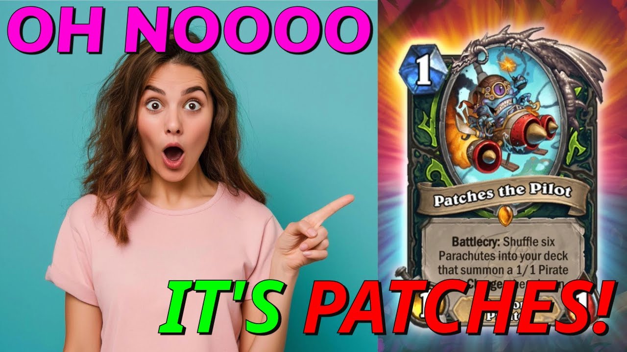Hearthstone: - (Pirate Shaman) - (Patches) Causes This Druid To (RAGE ...