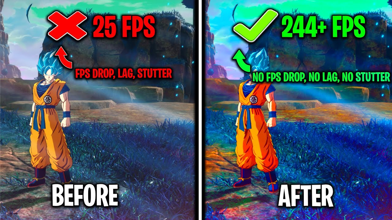 Dragon Ball Sparking Zero - Fps Boost, Fix Lag & Stutter | MAX FPS on ...