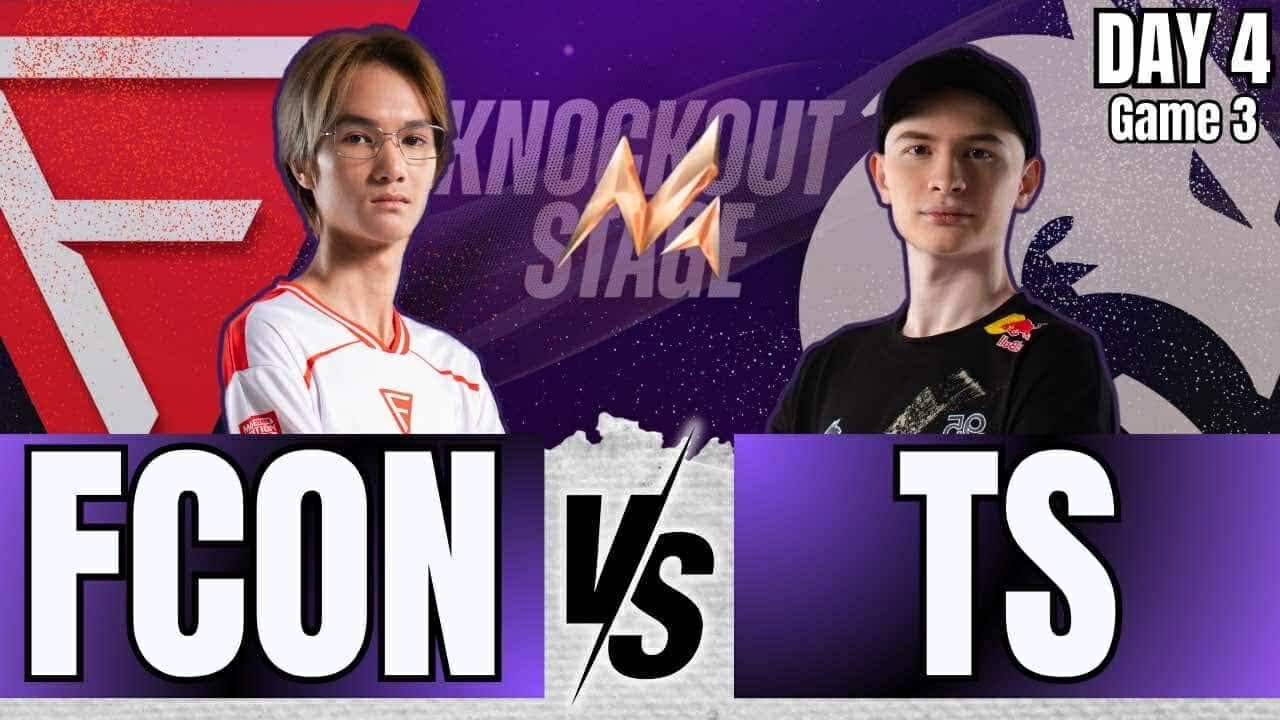 BUMAWI ANG FALCON! | GAME 3 | FCON VS TS | KNOCKOUT STAGE DAY 4 M6 ...