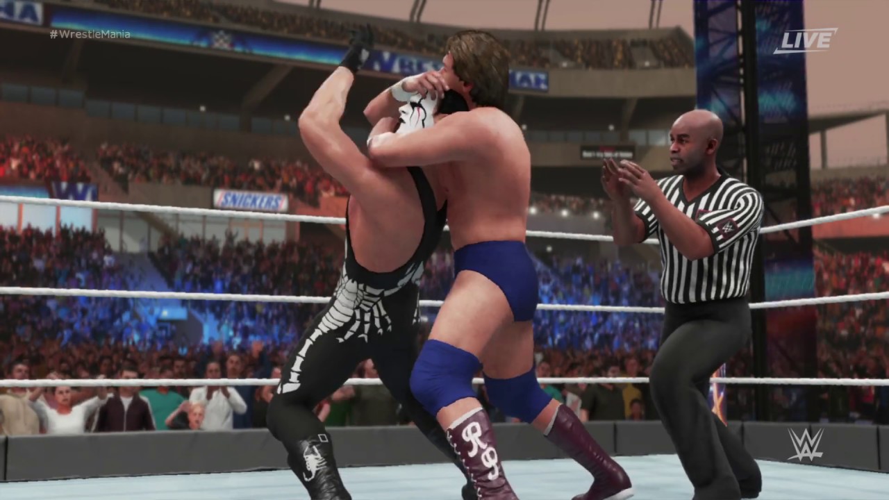 WWE 2K19 Rowdy Roddy Piper vs. Sting - YouTube