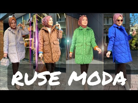 Tesettür Giyim - Kısa Mont Modelleri ✨(RUSEMODA) ✨