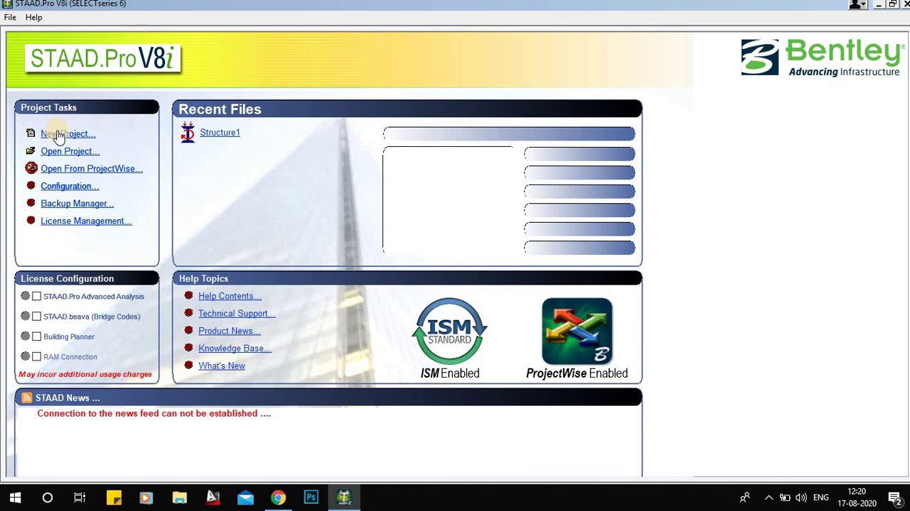 STAAD PRO - 01. User Interface - YouTube
