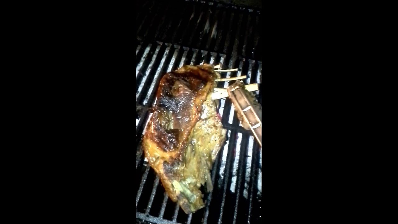 Costillas de chivo asado - YouTube