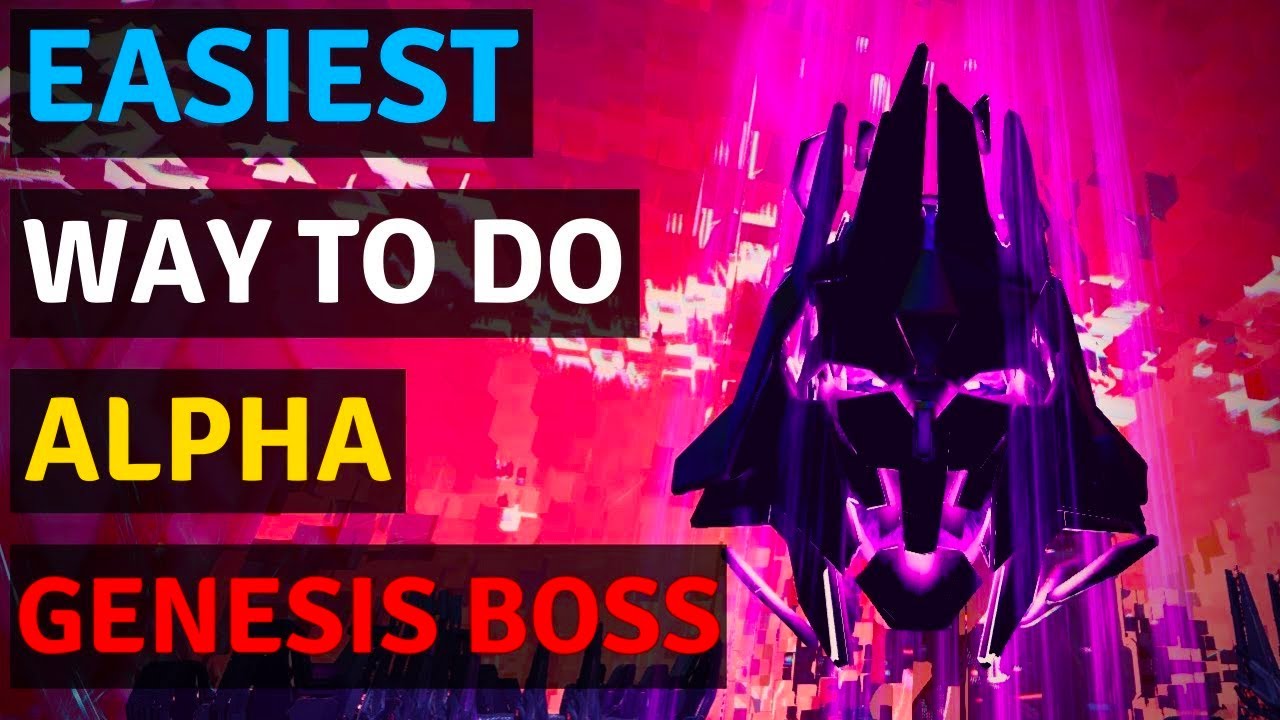 New Easiest Way To Do Alpha Genesis Boss - YouTube