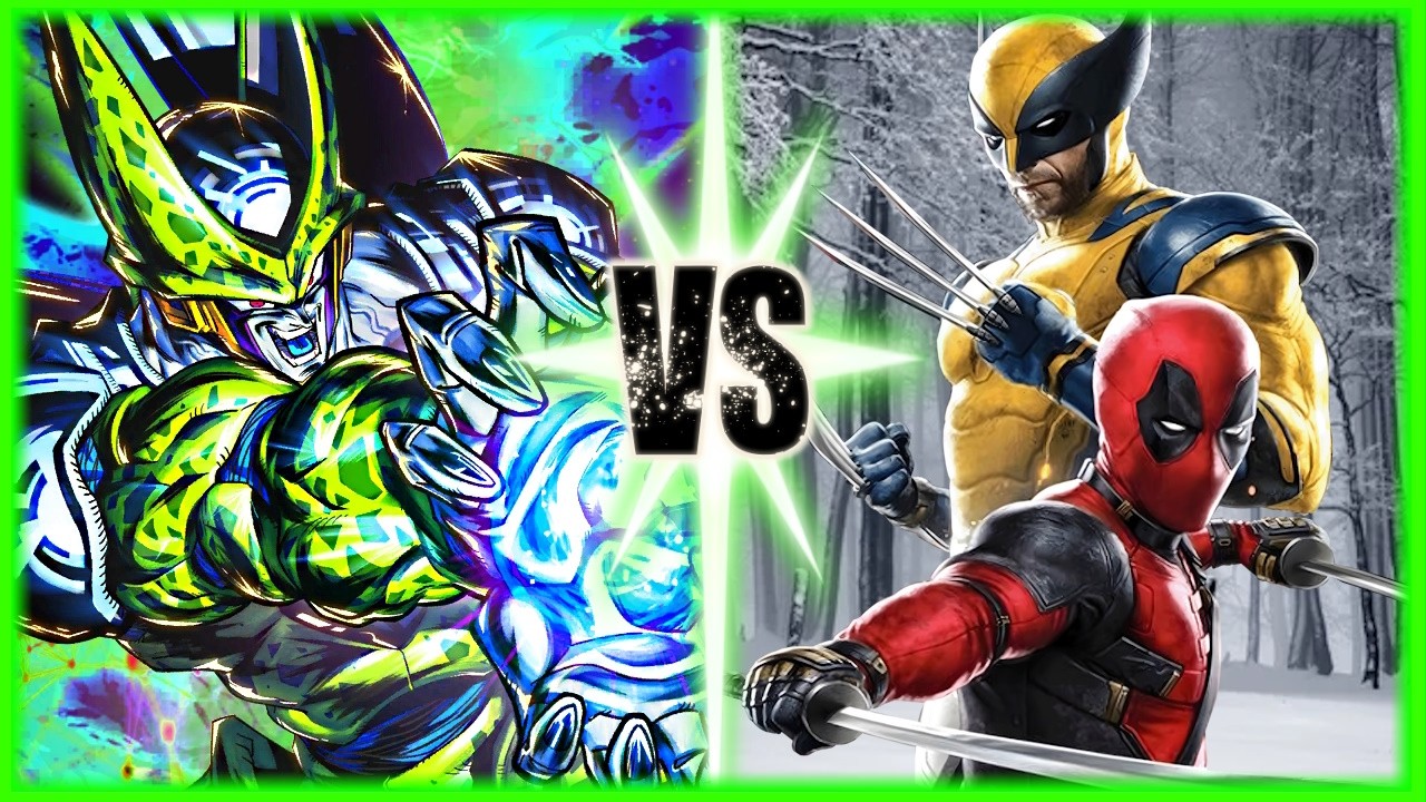 Perfect Cell Vs Deadpool & Wolverine [Blender Animation] - YouTube