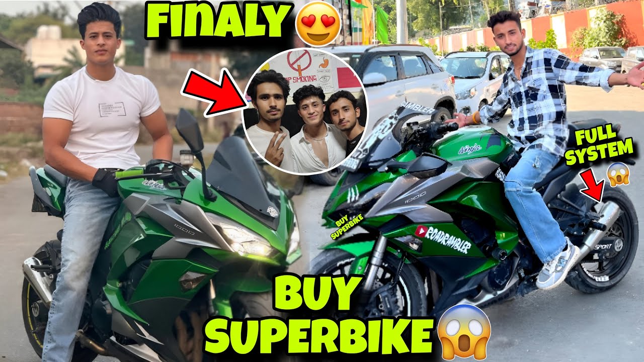 Finally Buy Aalyan vlogs Hulk 😍 | New Superbike Leena ka Sooch Liye ...