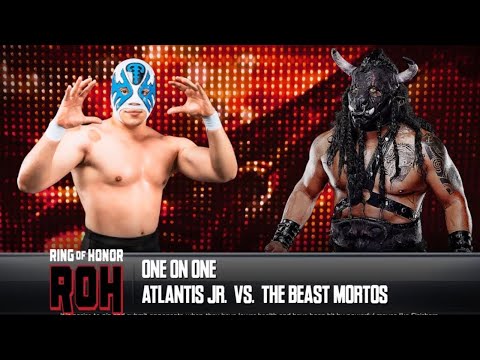 ROH x CMLL - Atlantis Jr vs The Beast Mortos AEW Ring Of Honor 2026 One ...
